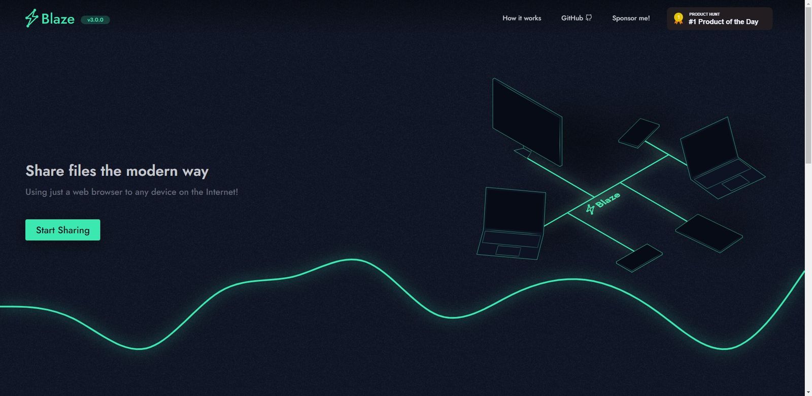 Blaze - A P2P File Sharing Web App